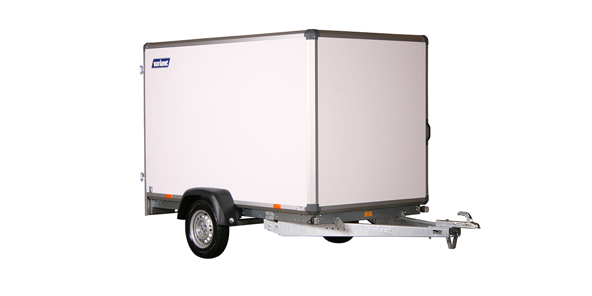 19. Trailer lukket udlejning - Trailer til store og små opgaver